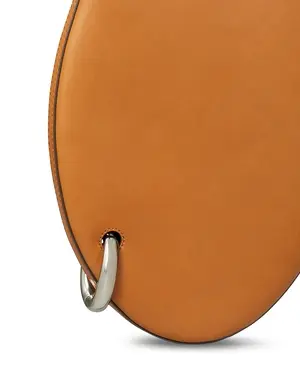 Tory Burch Pierced Small Shoulder Bag - Aged Tan