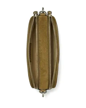Tory Burch Miller Mini Suede Crossbody - Deep Olive