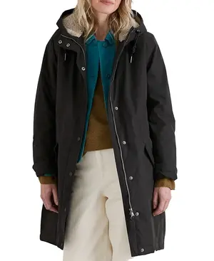 SEASALT CORNWALL Seasalt Cornwall Plant Hunter Raincoat Onyx