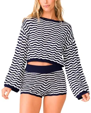 PQ Palmer Top Swim Cover-up