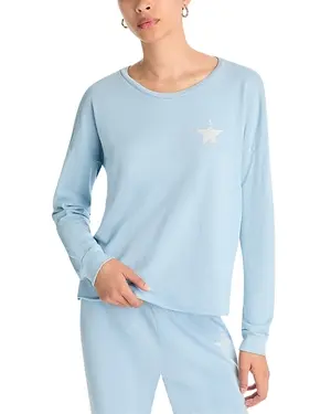 Aqua Tessa Pullover - Stormy Blue
