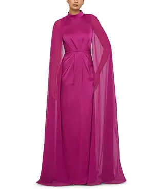 Theia Phillipa Cape Gown