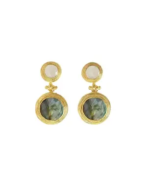 OTTOMAN HANDS Lilis Drop Earrings - Gold