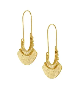 OTTOMAN HANDS Selma Drop Earrings - Gold