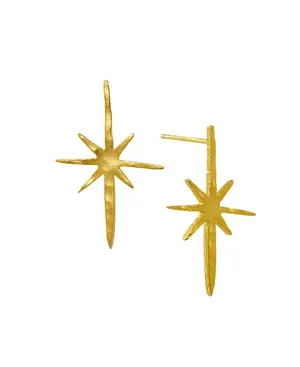 OTTOMAN HANDS Northern Star Stud Earrings - Gold