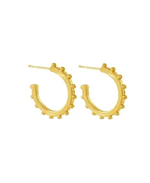 OTTOMAN HANDS Aida Hoop Earrings - Gold