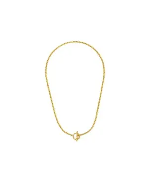 OTTOMAN HANDS Thea Snake Chain Necklace - Gold