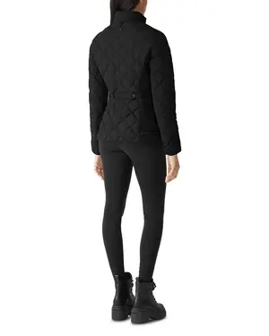 Mackage Diamond Quilted Down Puffer Jacket - Black