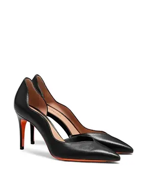 Santoni Printed Pumps