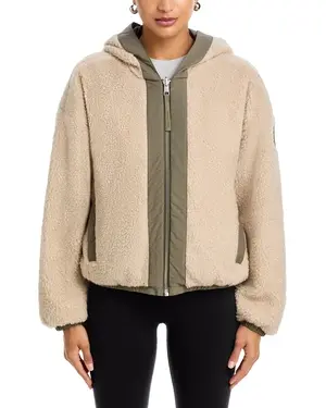 Canada Goose Alberni Reversible Fleece - Light Tan/smokey Sage-tan Clair/sauge Fu