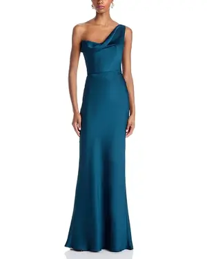 Amsale One Shoulder Evening Dresses