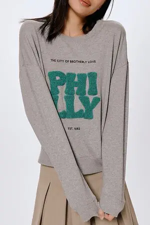 Maeve X Kaylee Wakai Graphic Sweatshirt - Philly