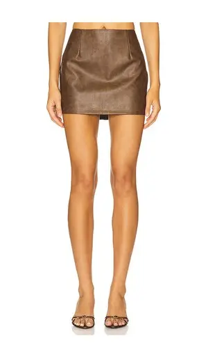 Superdown Leather Skirts