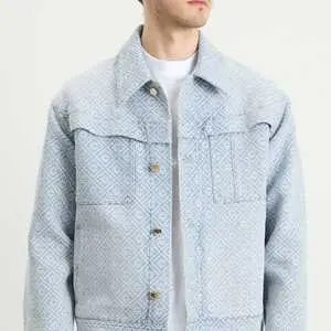 Casablanca Monogram Denim Jacket