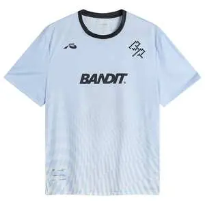 BANDIT Drift Ss Printed Performance T-shirt - Undulating Gradient Check/breeze Blue/light Breeze Blue