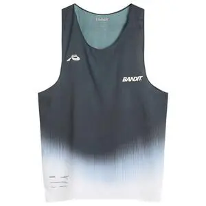 BANDIT Vento Singlet - Striated Gradient/black/white