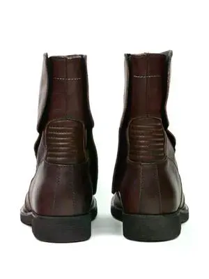 MAISON MARGIELA Chunky-heeled Leather Ankle Boots