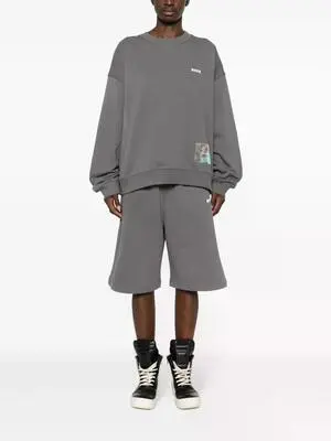 MSGM Drawstring Track Shorts - Grey