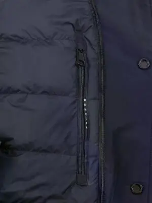 Moncler Brieuc Down Shirt Jacket - Blue