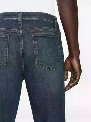 FRAME Whiskering-effect Five-pocket Jeans