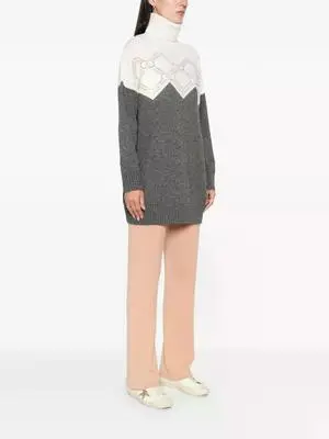 Liu Jo Rhinestone-logo Sweater