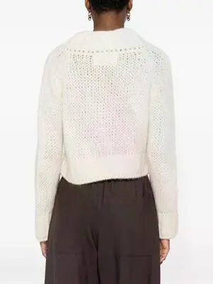 Ermanno Scervino V-neck Cropped Sweater