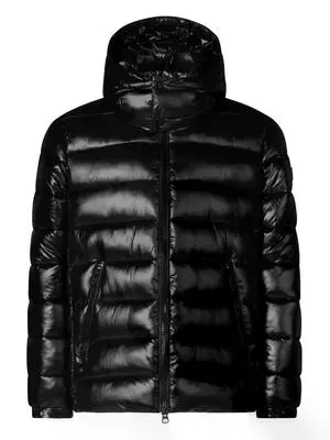 SAVE THE DUCK Quilted Hooded Jacket - Black