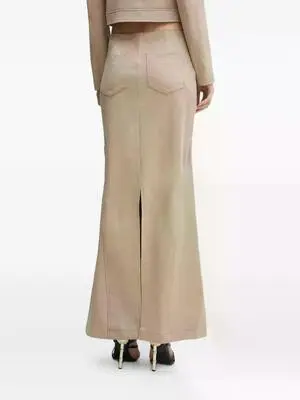 Guess Maxi Skirt With Side Seam Detail