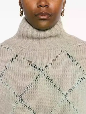Ermanno Scervino High-neck Alpaca-blend Sweater