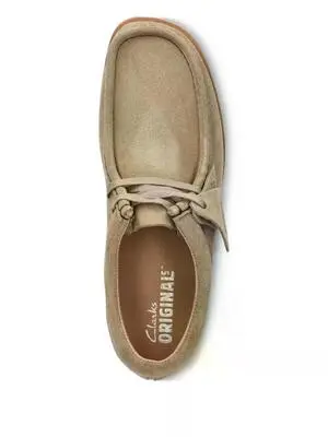 Clarks Suede Lace-up Shoes - Neutrals