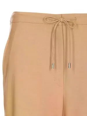 Max Mara Drawstring-waist Flared Trousers