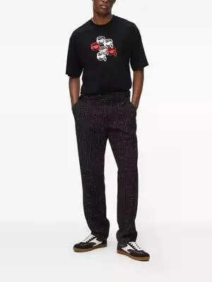 Karl Lagerfeld Icon-print Short-sleeve T-shirt