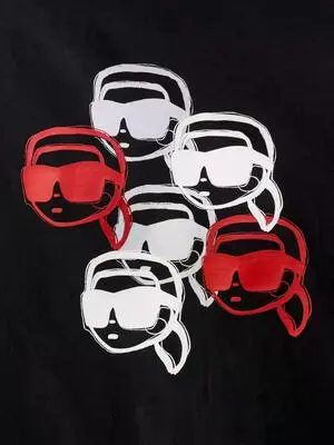 Karl Lagerfeld Icon-print Short-sleeve T-shirt