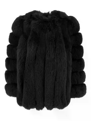 OLIVIA V Fur Panelled Jacket