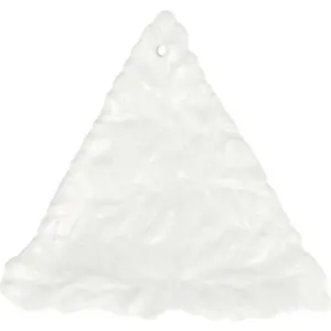 VIETRI Lastra Holiday Figural Tree Ornament - White