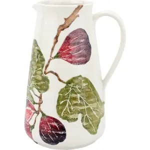 VIETRI Fico Large Pitcher - Purple