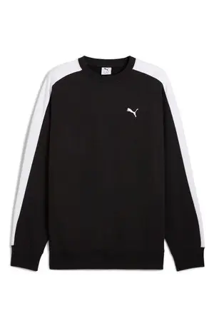 PUMA T7 Relaxed Crewneck Sweatshirt