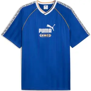 PUMA X King Relaxed Football Jersey - Mountain Blue