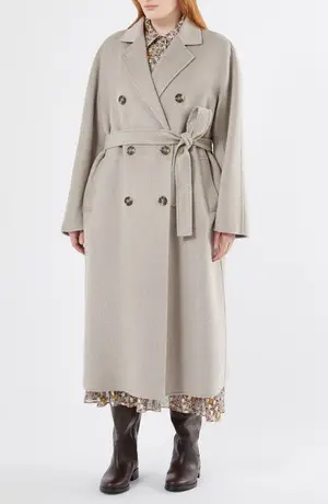Marina Rinaldi Notched Lapel Coats For Women