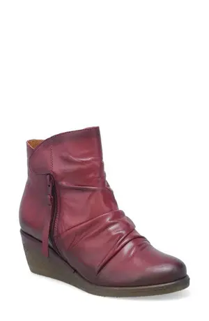 Miz Mooz Mayleen Wedge Bootie - Bordeaux