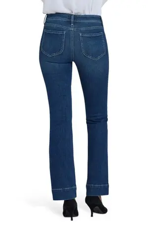 NYDJ Barbara Bootcut Jeans With Patch Pockets