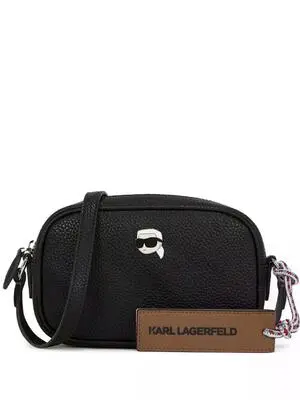 Karl Lagerfeld Pebble-embellished Shoulder Bag