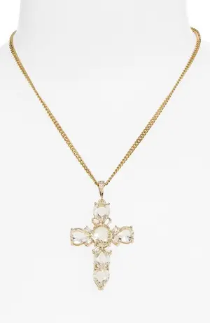 VIDAKUSH Xl Cross Pendant Necklace