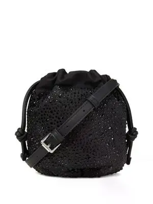 Karl Lagerfeld Ikon Rhinestone Bucket Bag