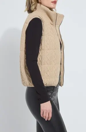 Lyssé Petra Reversible Puffer Vest
