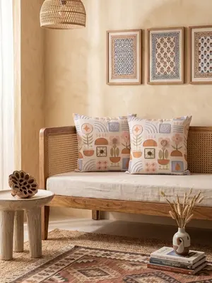 GAURI KOHLI Junia Pillow Cover, 20 X 20