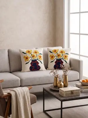 GAURI KOHLI Verona Pillow Cover, 20 X 20