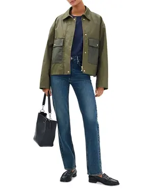Rag & Bone Harlow Mid-rise Straight Leg Jeans - Ness