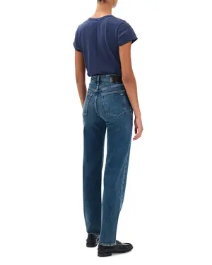 Rag & Bone Harlow Mid-rise Straight Leg Jeans - Ness