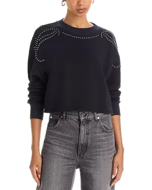 Rag & Bone Studded Sweatshirt